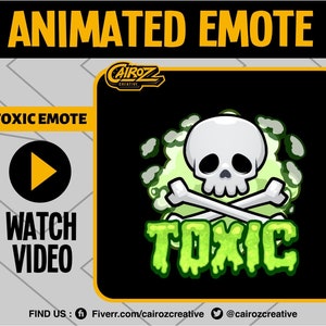 Animated Toxic Twitch Emotes, Discord Emoji, Toxic Gas Twitch Emotes ...