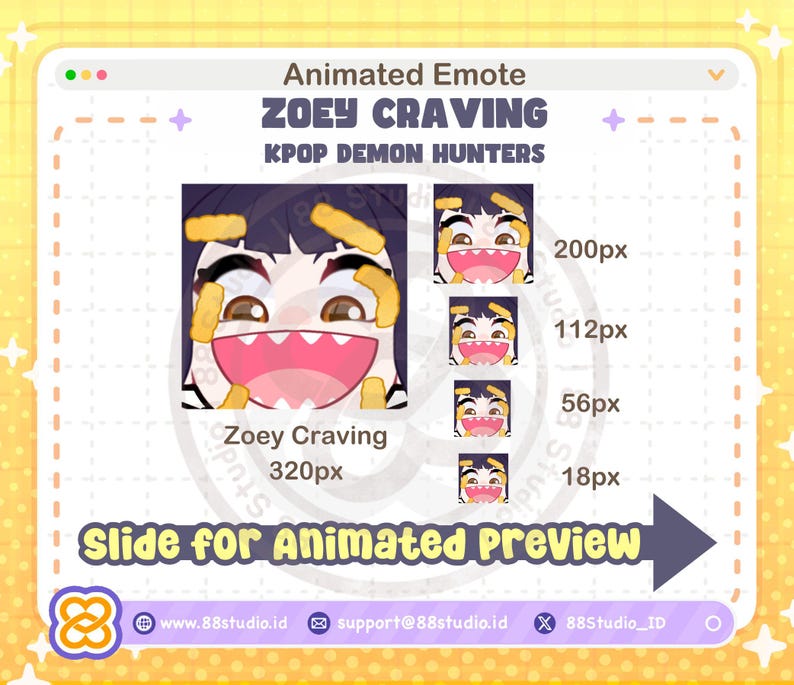Zoey Craving Snacks Huntrix Cute Meme Kpop Demon Hunters Fanart ...