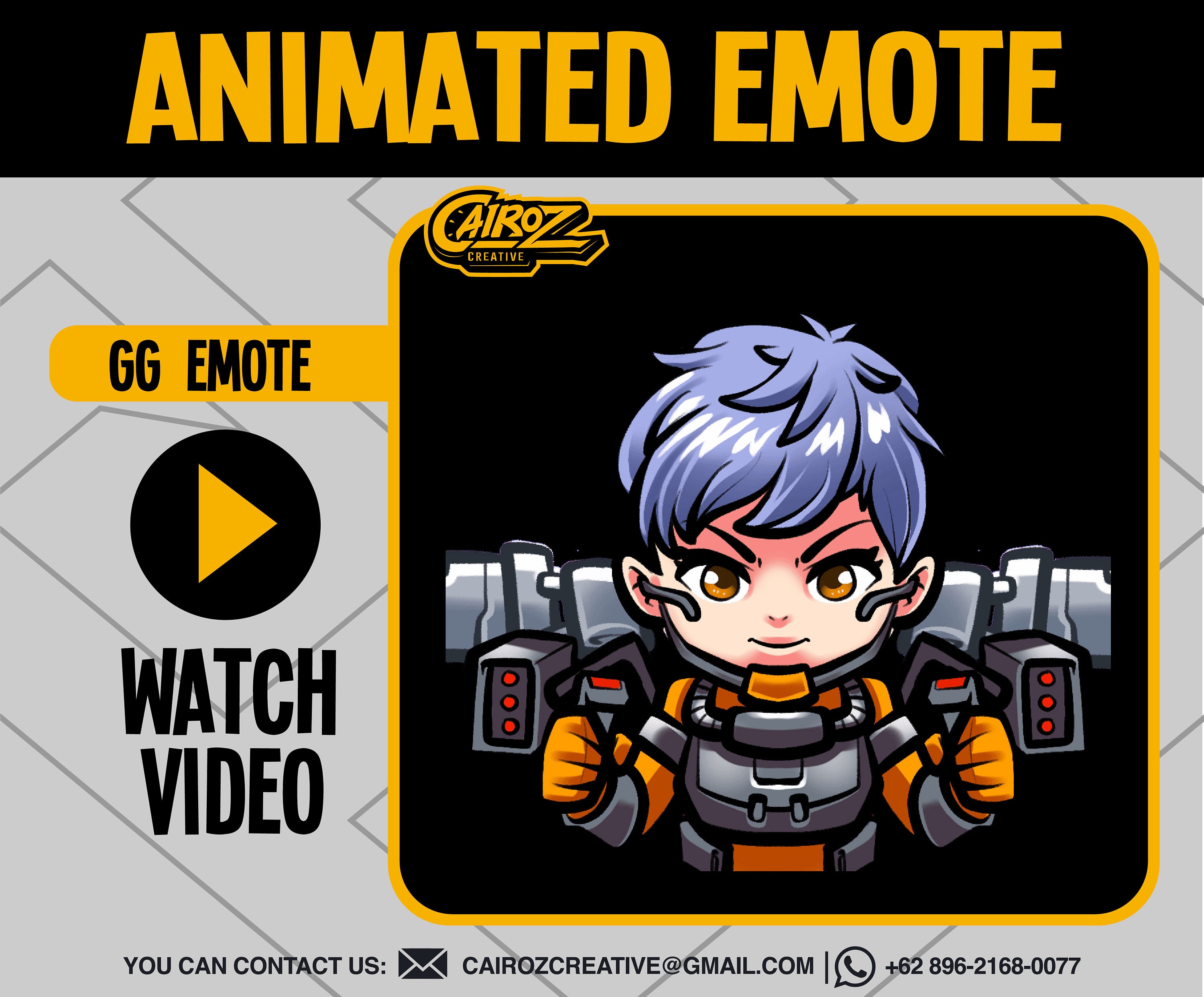 Valkyrie GG Emote, Chibi Valkyrie Apex Legends Twitch Emotes, Cute ...