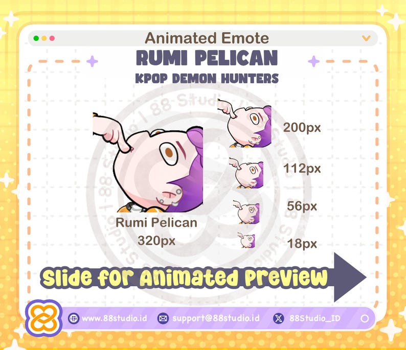 Rumi Huntrix Eat Like Pelican Meme Kpop Demon Hunters Fanart Animated ...