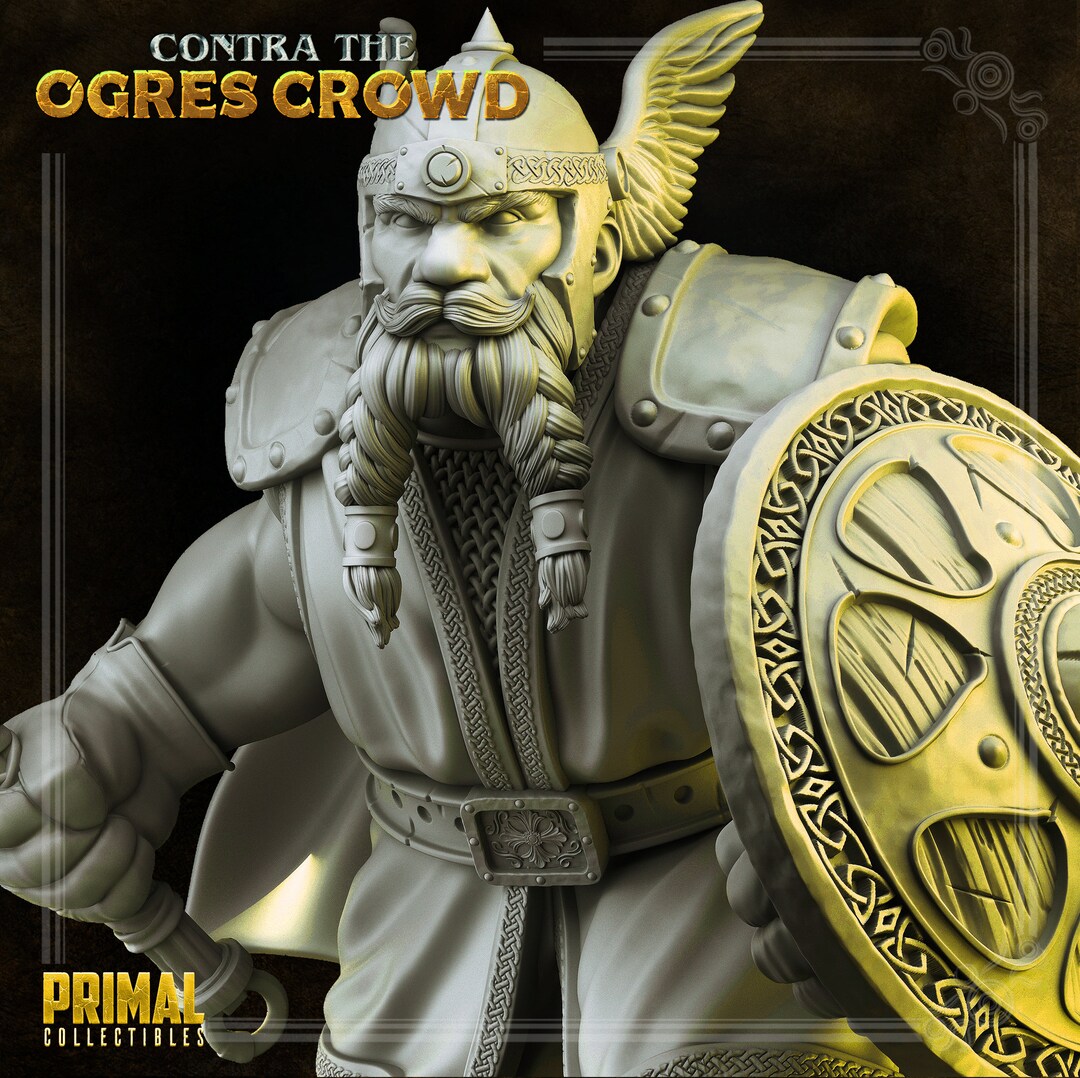 Azaghul (dwarf)-masters of Dungeons Quest-contra the Ogres Crowd-primal ...