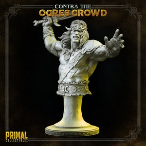 Boris (barbarian)-masters of Dungeons Quest-contra the Ogres Crowd ...