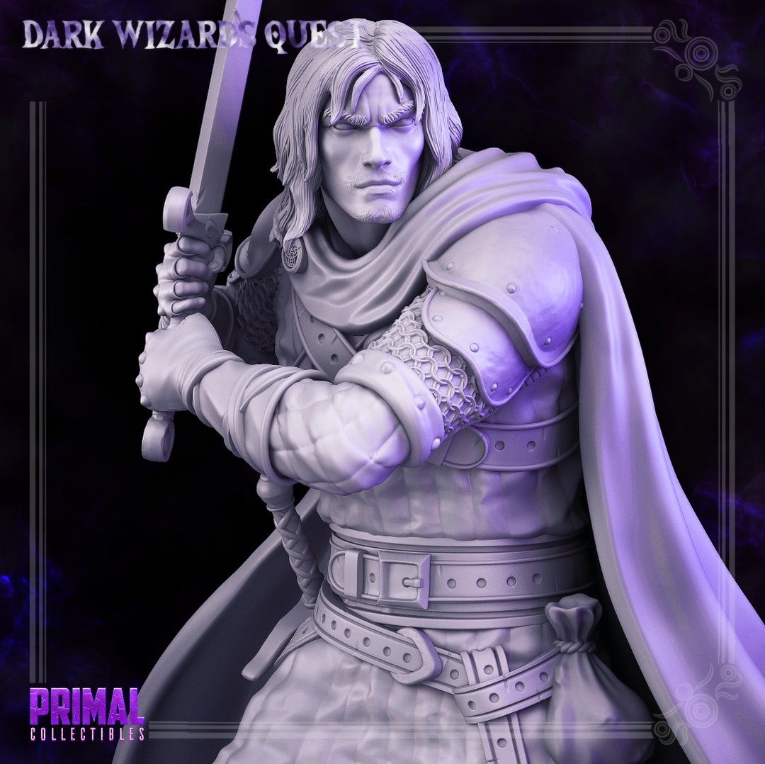 Ducard (swordsman)-masters of Dungeons Quest-dark Wizards-primal ...