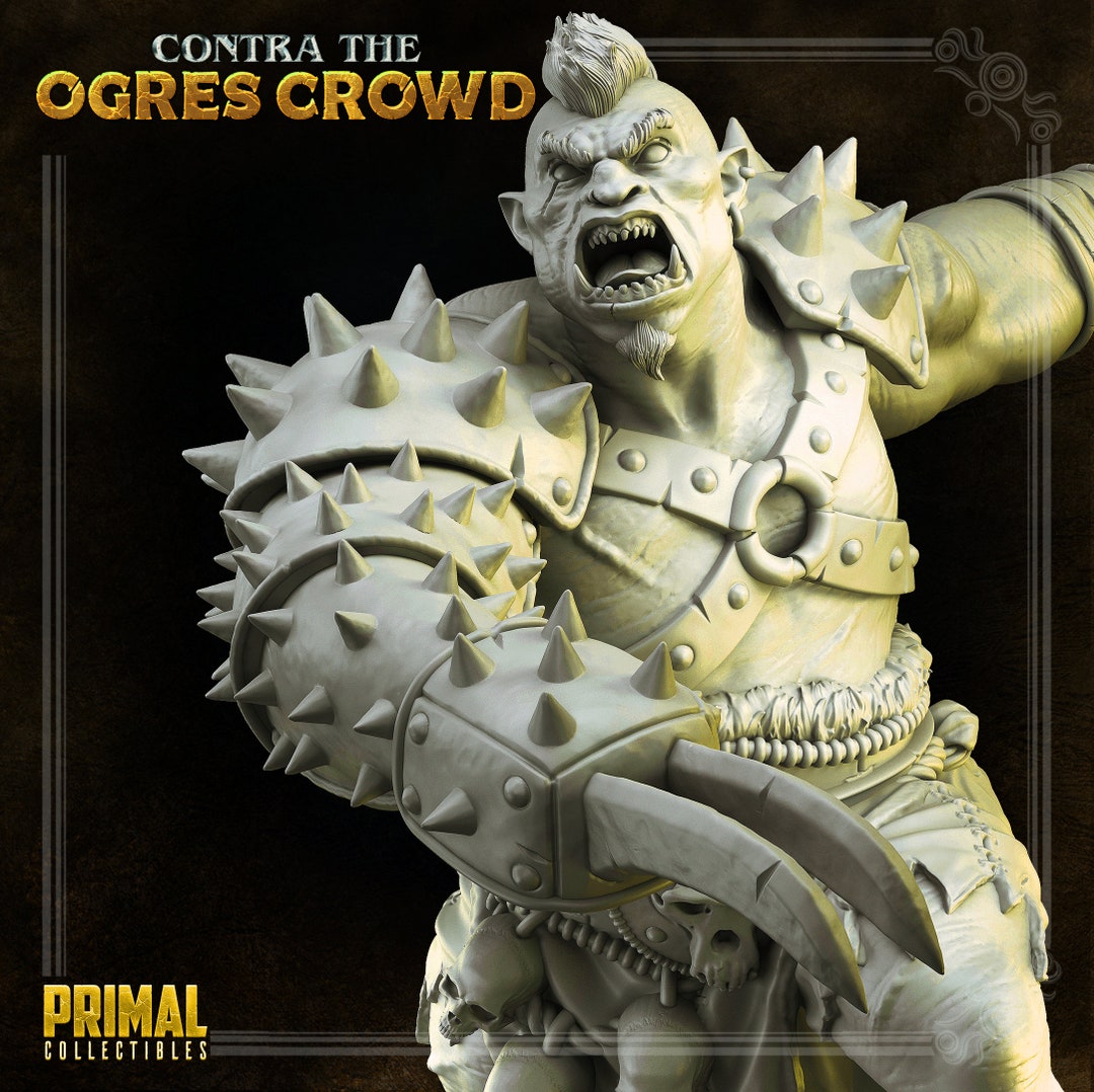 Thurok (ogre Chieftain)-masters of Dungeons Quest-contra the Ogres ...