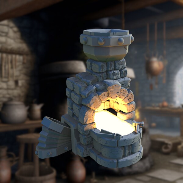 3d Printed Blacksmith Forge - Etsy