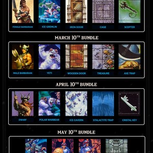 Yeti-masters of Dungeons Quest-freezing Darkness-primal Collectibles-3d ...