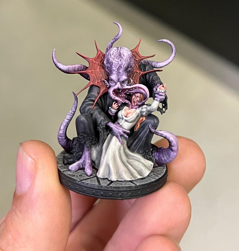 Brain Stealer (mind Flayer)-legacy of Blood-primal Collectibles-3d ...
