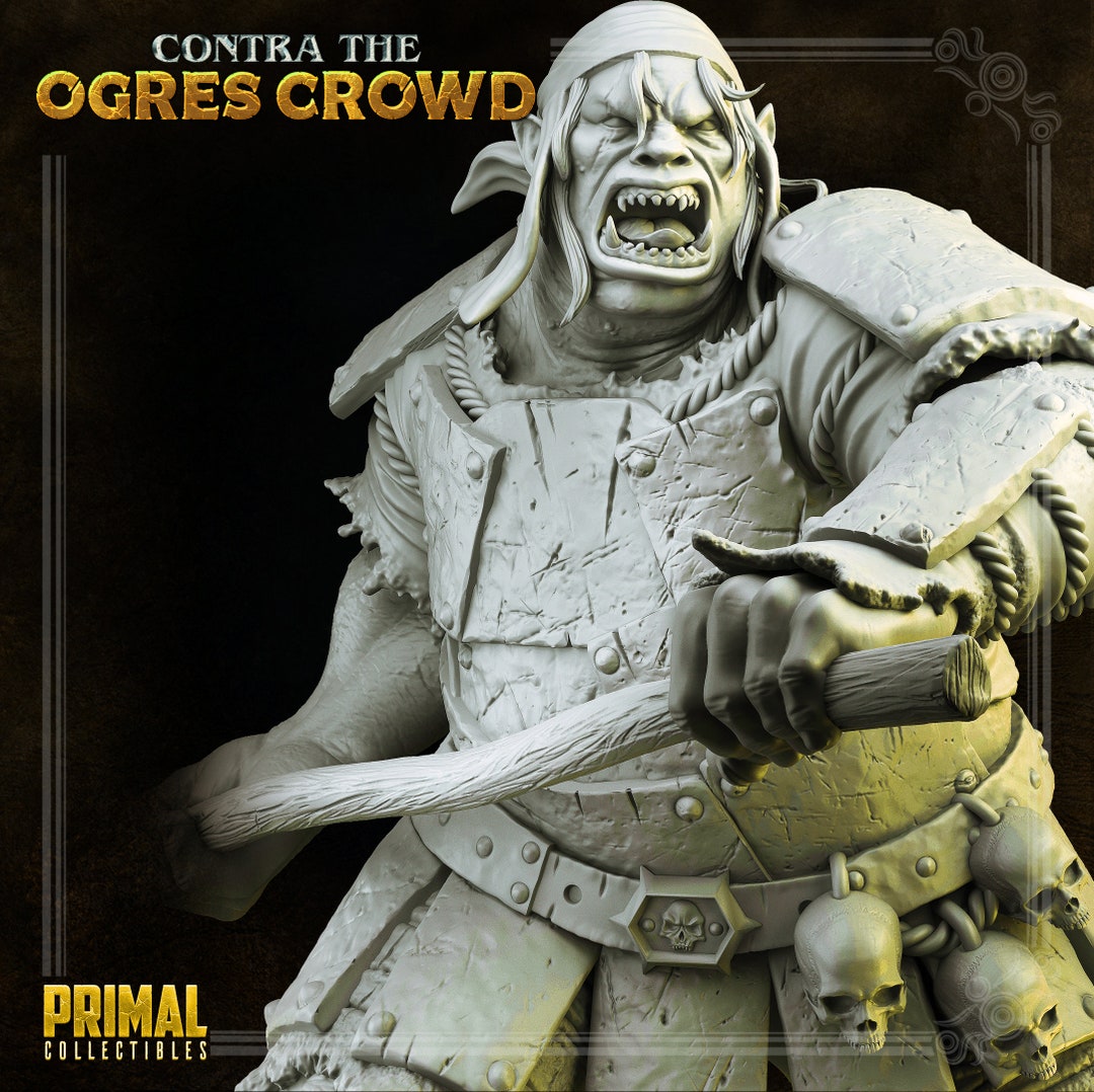 Ulbrok (ogre Champion)-masters of Dungeons Quest-contra the Ogres Crowd ...