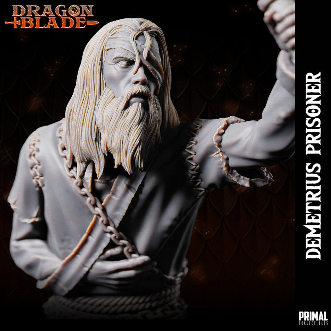 Demetrius-prisoner (sir Ragnar)-masters of Dungeons Quest-dark Wizards ...