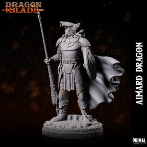 Aimard Dragon (huma Dragonbane)-dragonblade-primal Collectibles-3d ...