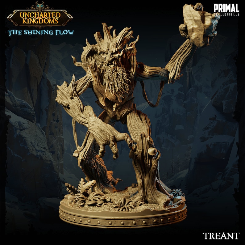 Treants-uncharted Kingdoms-3d Printed Resin Rpg/tabletop/boardgames ...