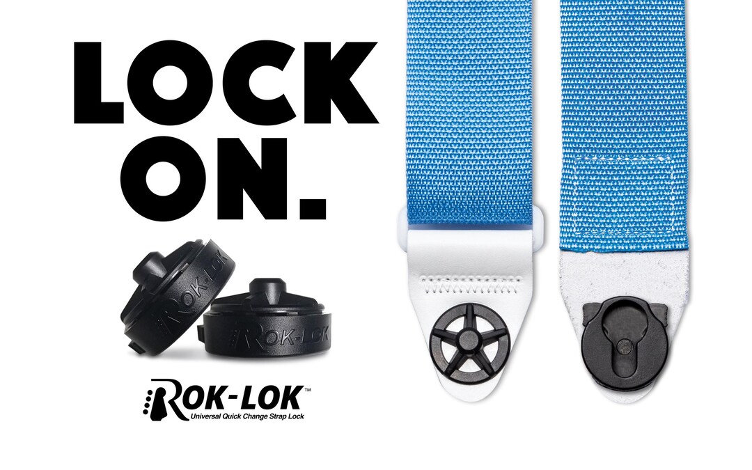 Strap Lock Roklok Universal Quick Change Guitar Strap Lock Secure ...
