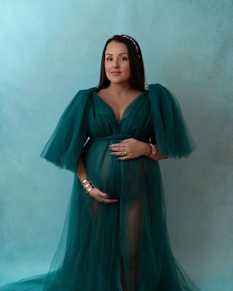 Maternity Dress , Tulle Mate 10 Meters Pinning up a Maternity Gown - Etsy