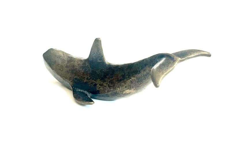 Bronze Orca Killer Whale Sculpture Figurine Signed by Artist Scott ...