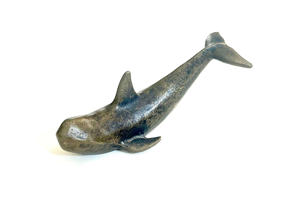 Bronze Orca Killer Whale Sculpture Figurine Signed by Artist Scott ...