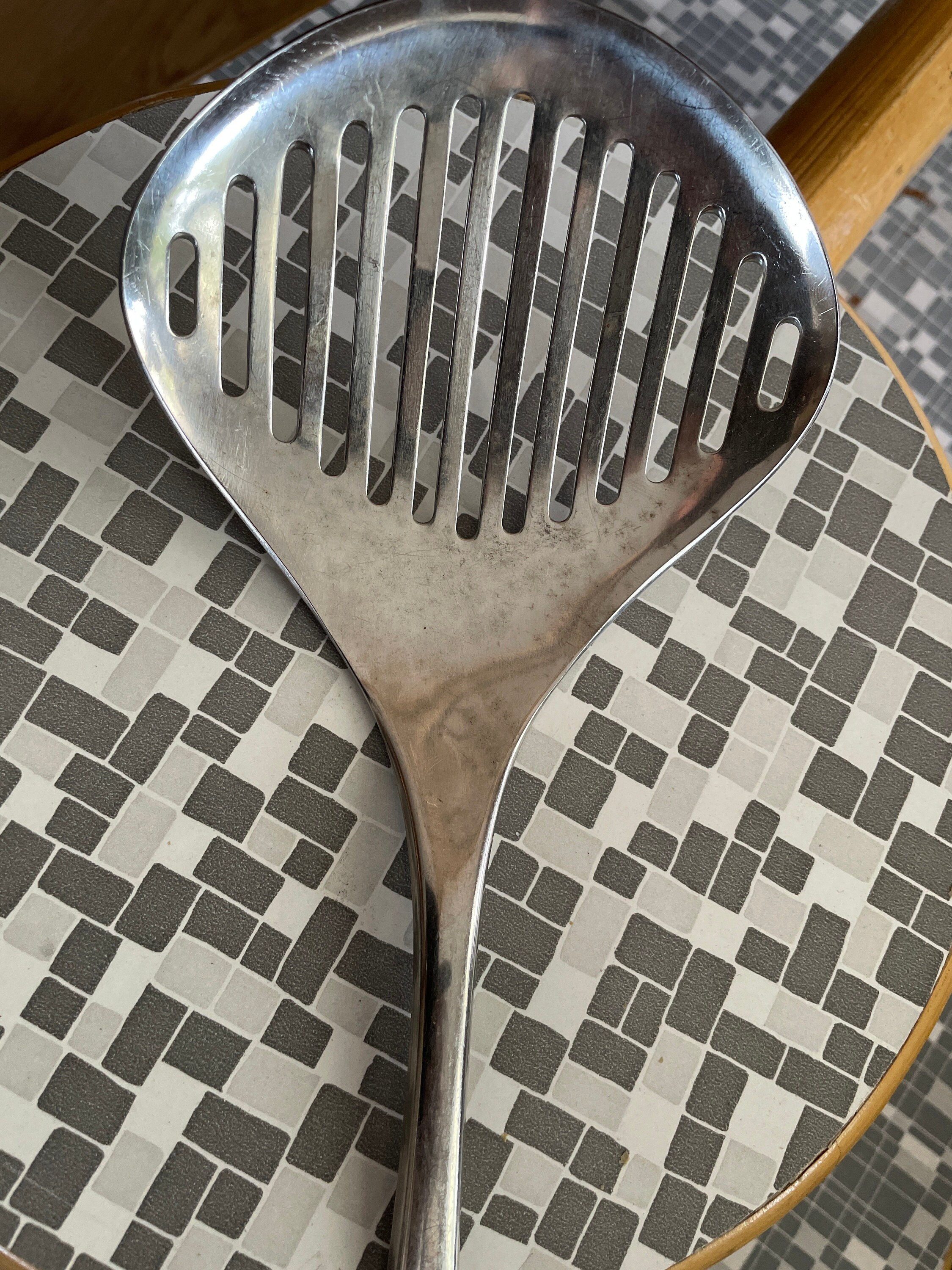 German Kitchen Utensil Set Orange Retro Hostess Decor SOLINGEN De Luxe ...