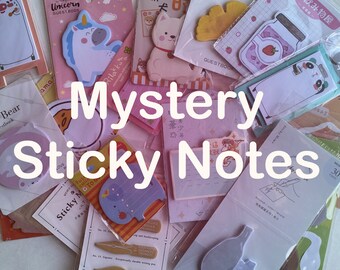Sticky Note Pad - Etsy