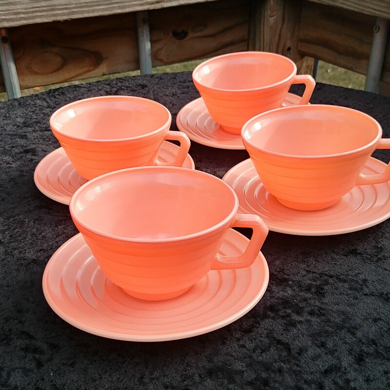 Hazel Atlas Pink - Etsy