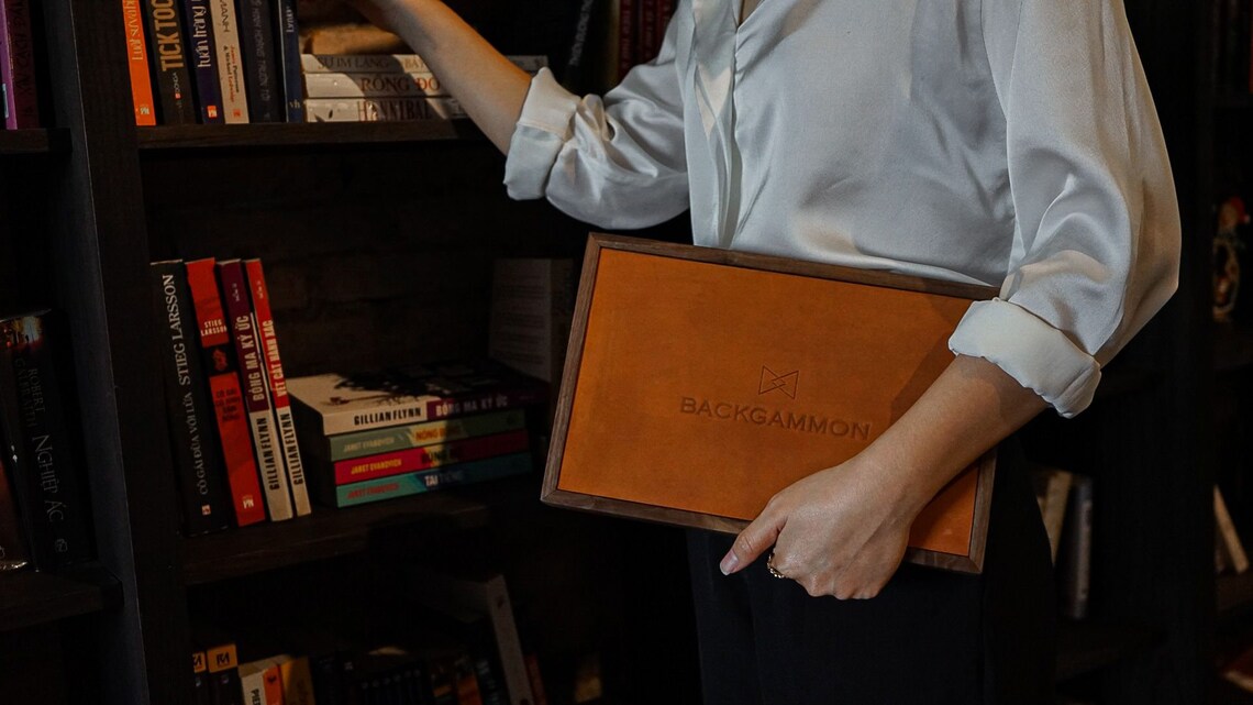 Premium Handcrafted Leather & Wood Backgammon - Etsy