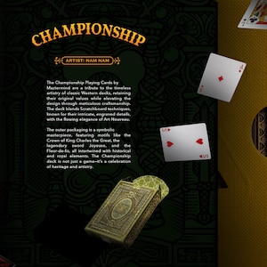 Artistic Playing Cards Collection - Maztermind Unique Card Designs ...