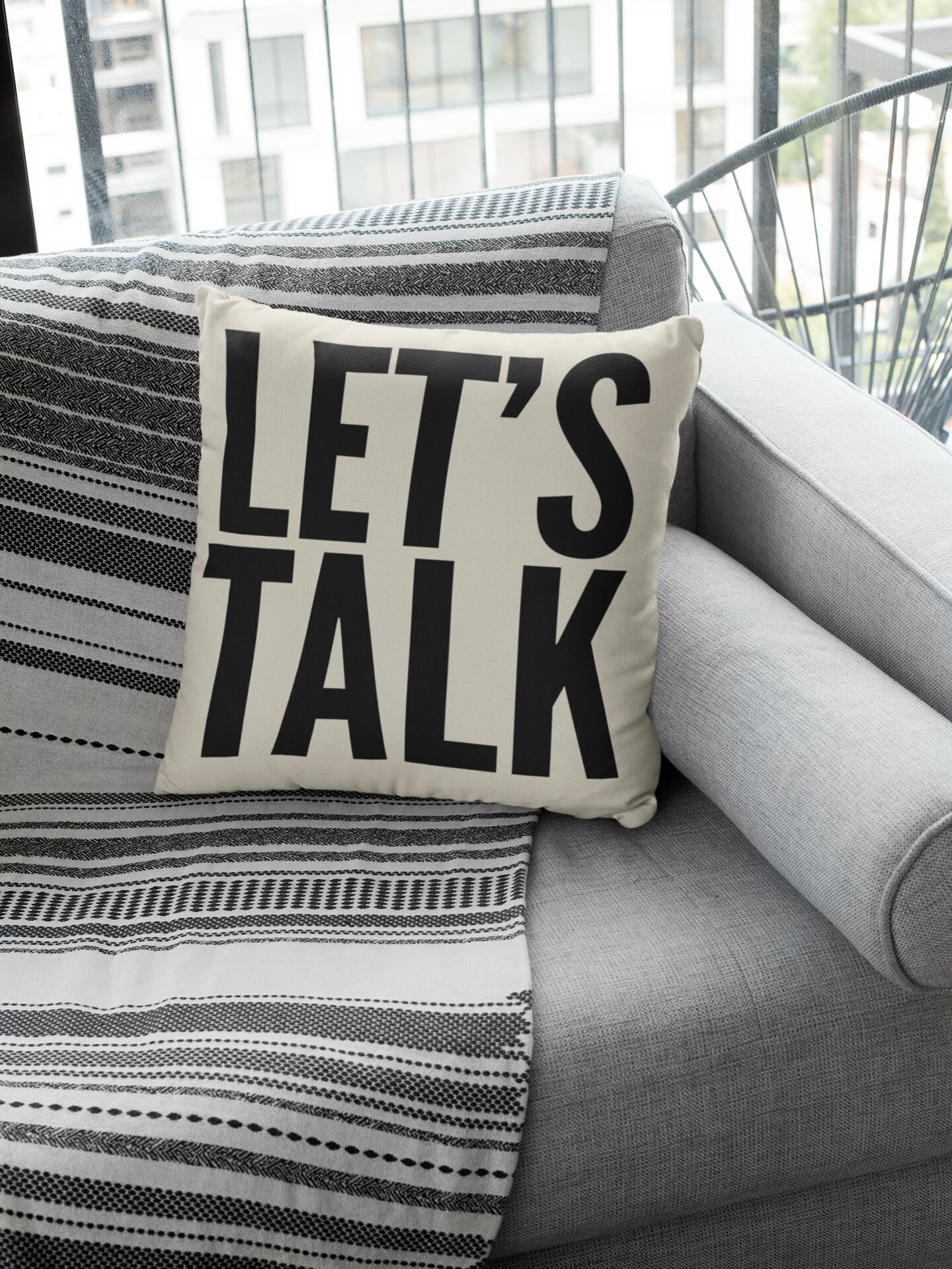 Let's Talk Pillow Talk Psychiatrist Gift Therapist Gift - Etsy