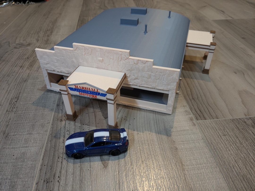 Marshall Garage Need for Speed 3D Printed 1/64 Scale Diorama Car - Etsy