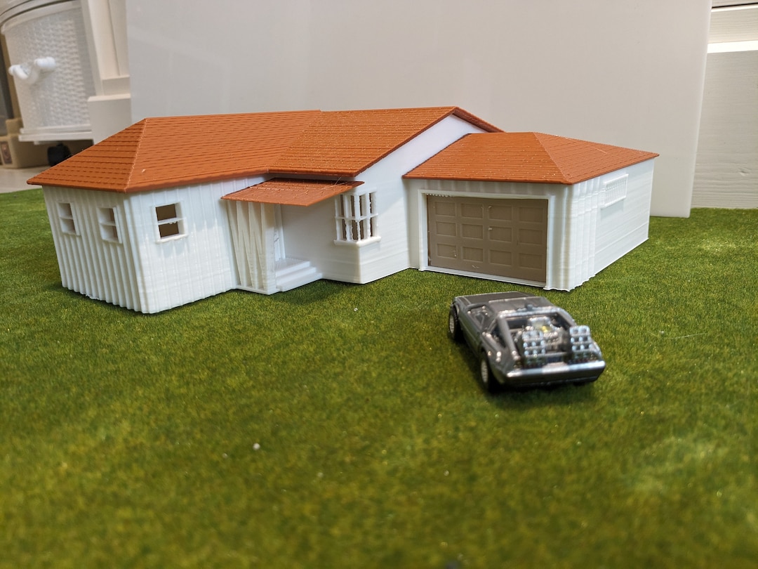 Back to the Future Mcfly House 3d Printed - Etsy