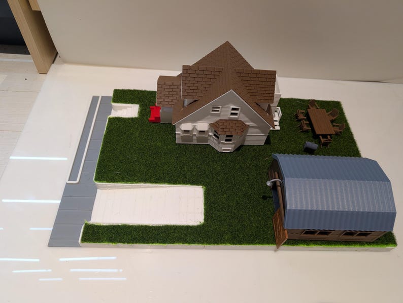 Dominic Toretto's House From the Movie Fast and Furious, 3D Printed - Etsy