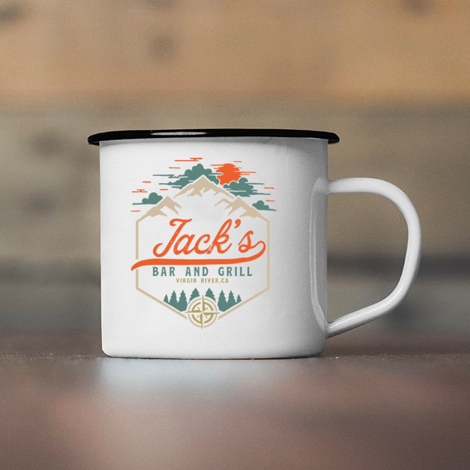 Jack's Bar Camp Mug | Virgin River - Etsy