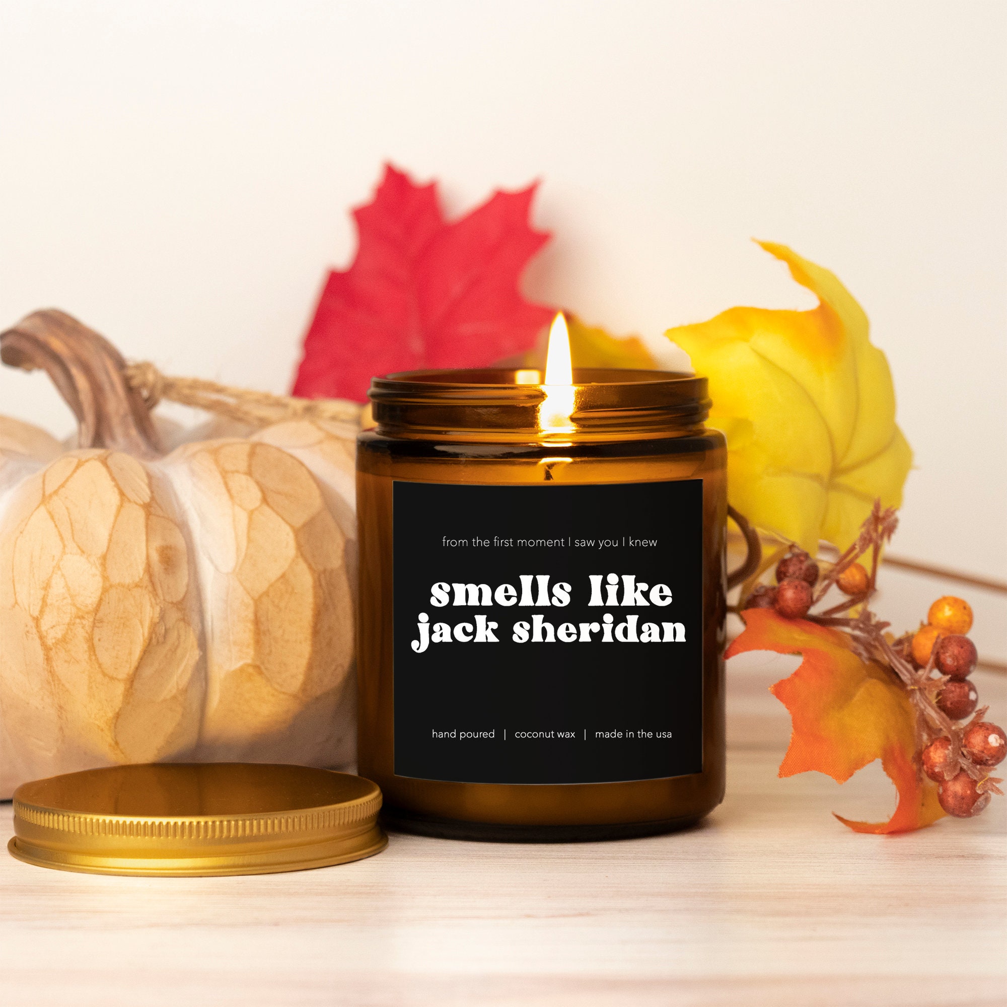 Smells Like Jack Sheridan - Coconut Wax Candle - Virgin River Candle ...