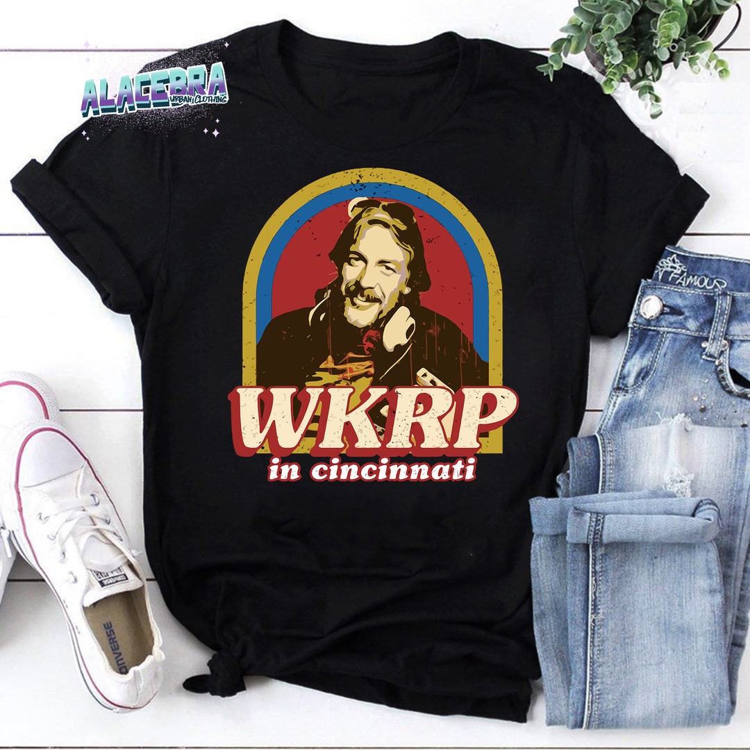 Andy Travis Wkrp in Cincinnati Wkrp in Cincinnati Retro Vintage T-shirt ...