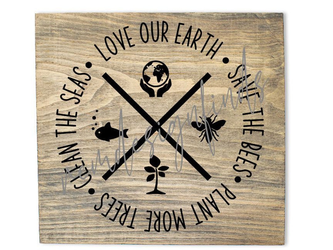 Love Our Earth SVG - Etsy