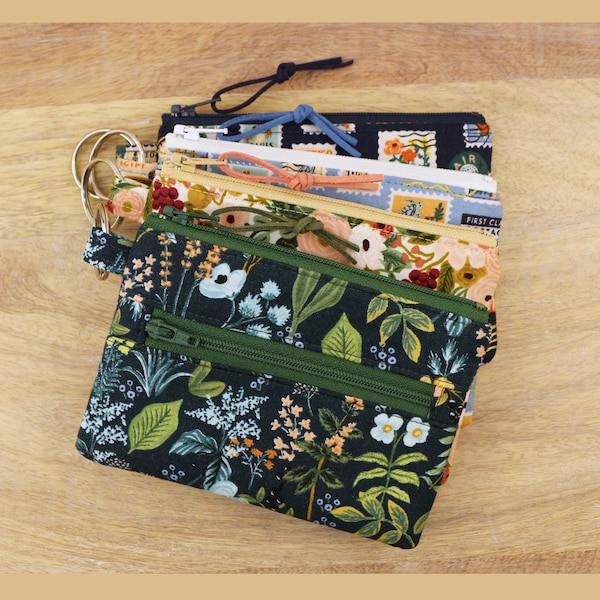 Zipper Card Pouch - Etsy