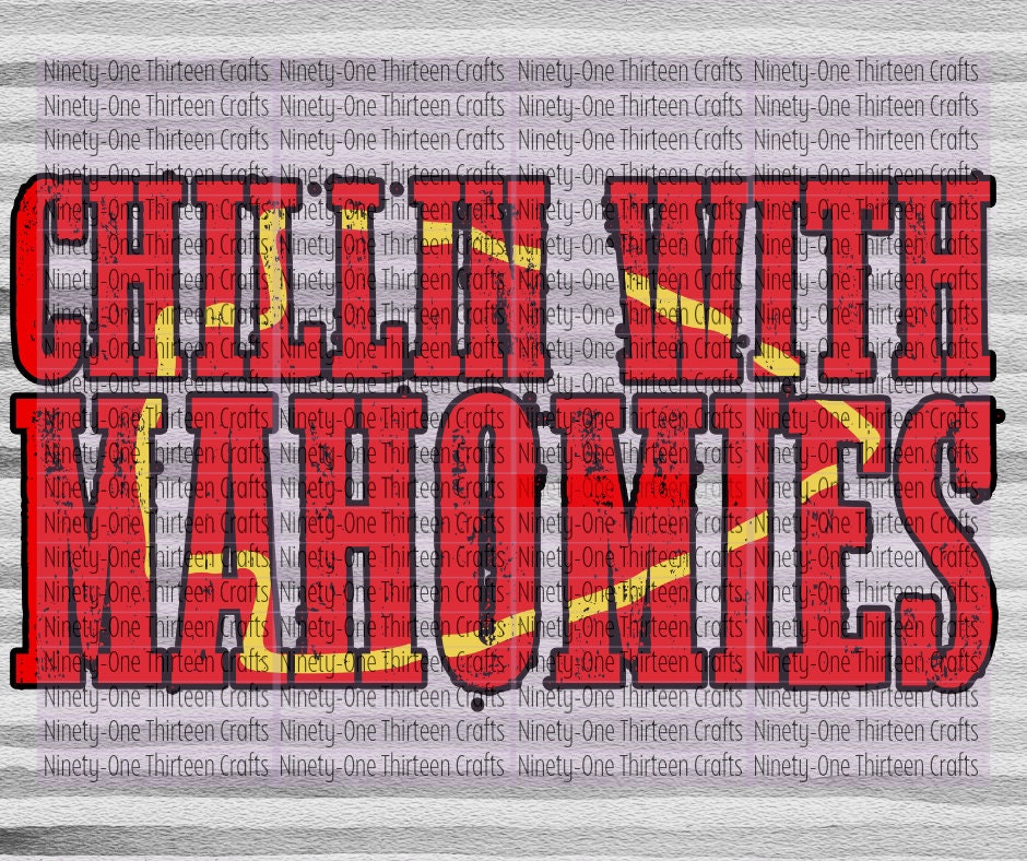Chillin With Mahomies BUNDLE - Etsy