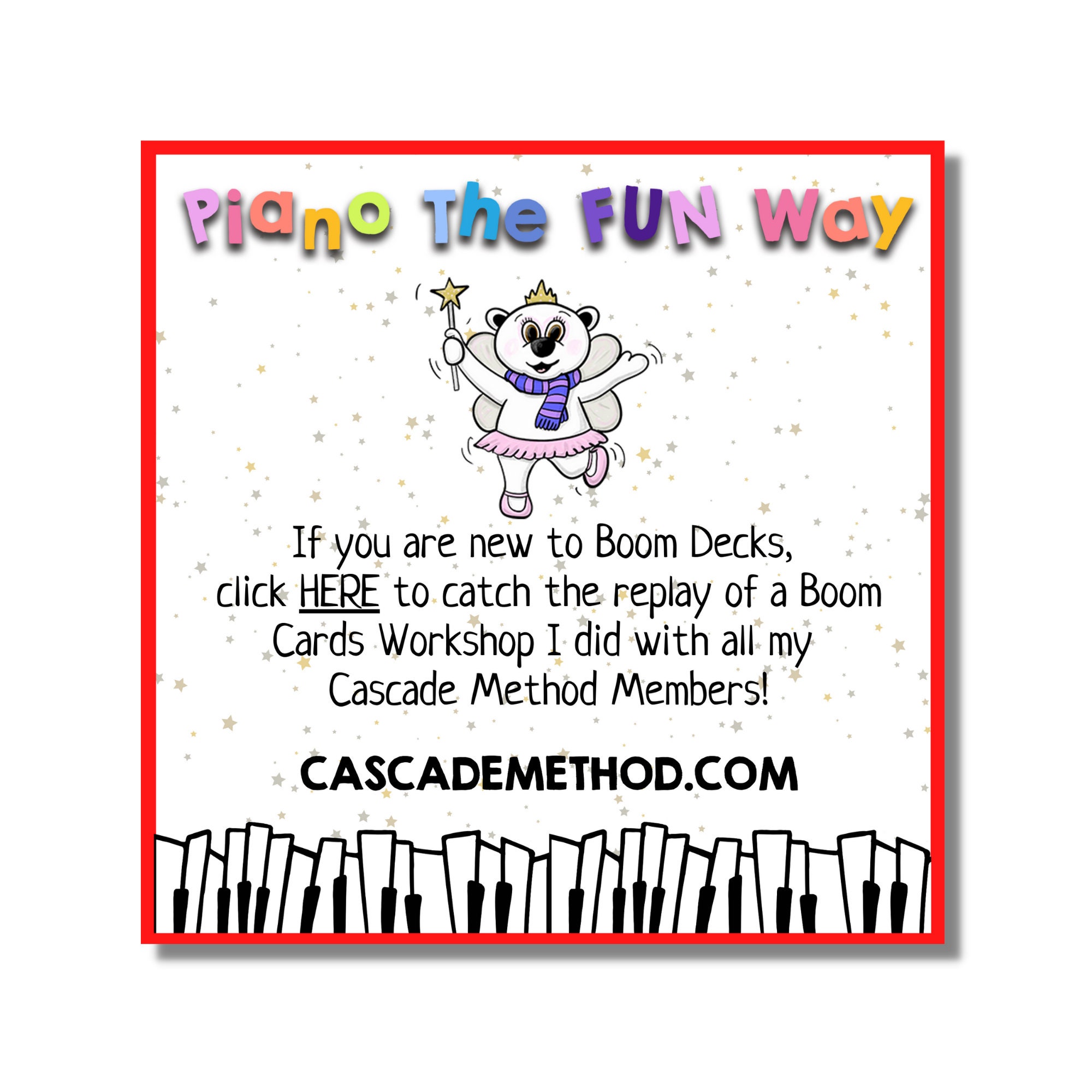 Boom Cards Piano Finger Numbers Holiday & Christmas Edition Piano ...
