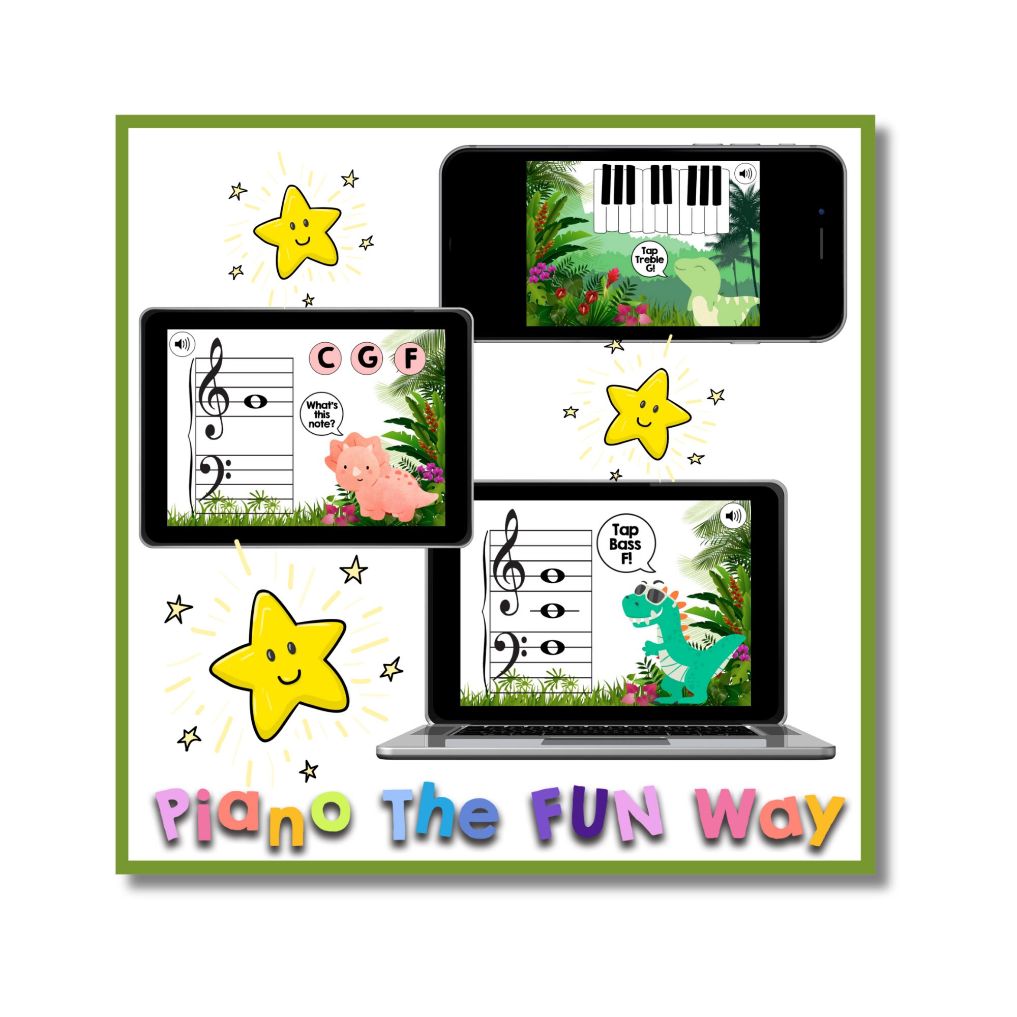 Boom Cards: C F G Landmarks (dinosaurs) - Etsy