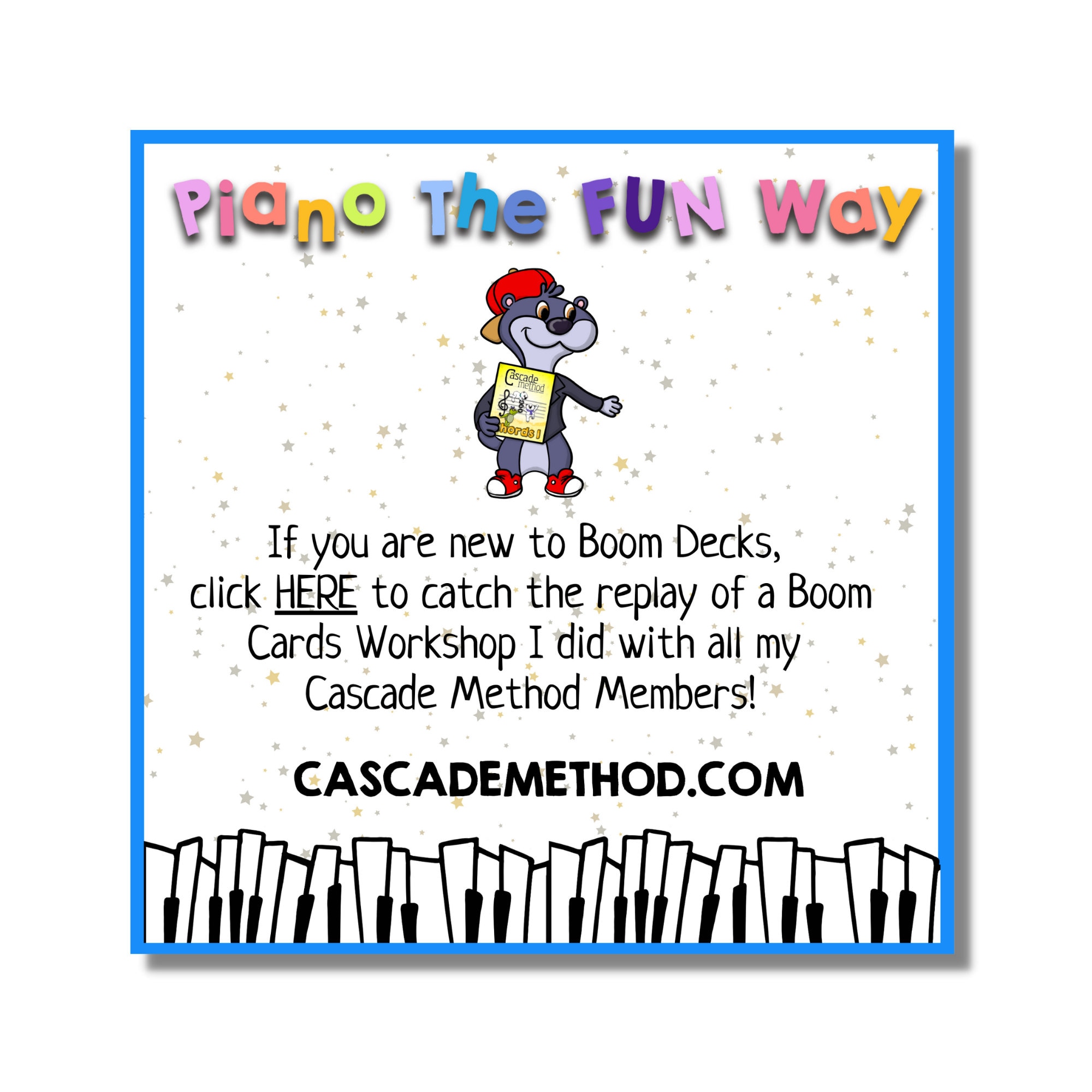 Boom Cards Theory Online Distance Learning Fun Piano Games Building ...