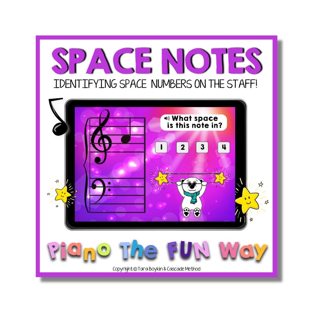 Boom Cards: Space Notes - Etsy
