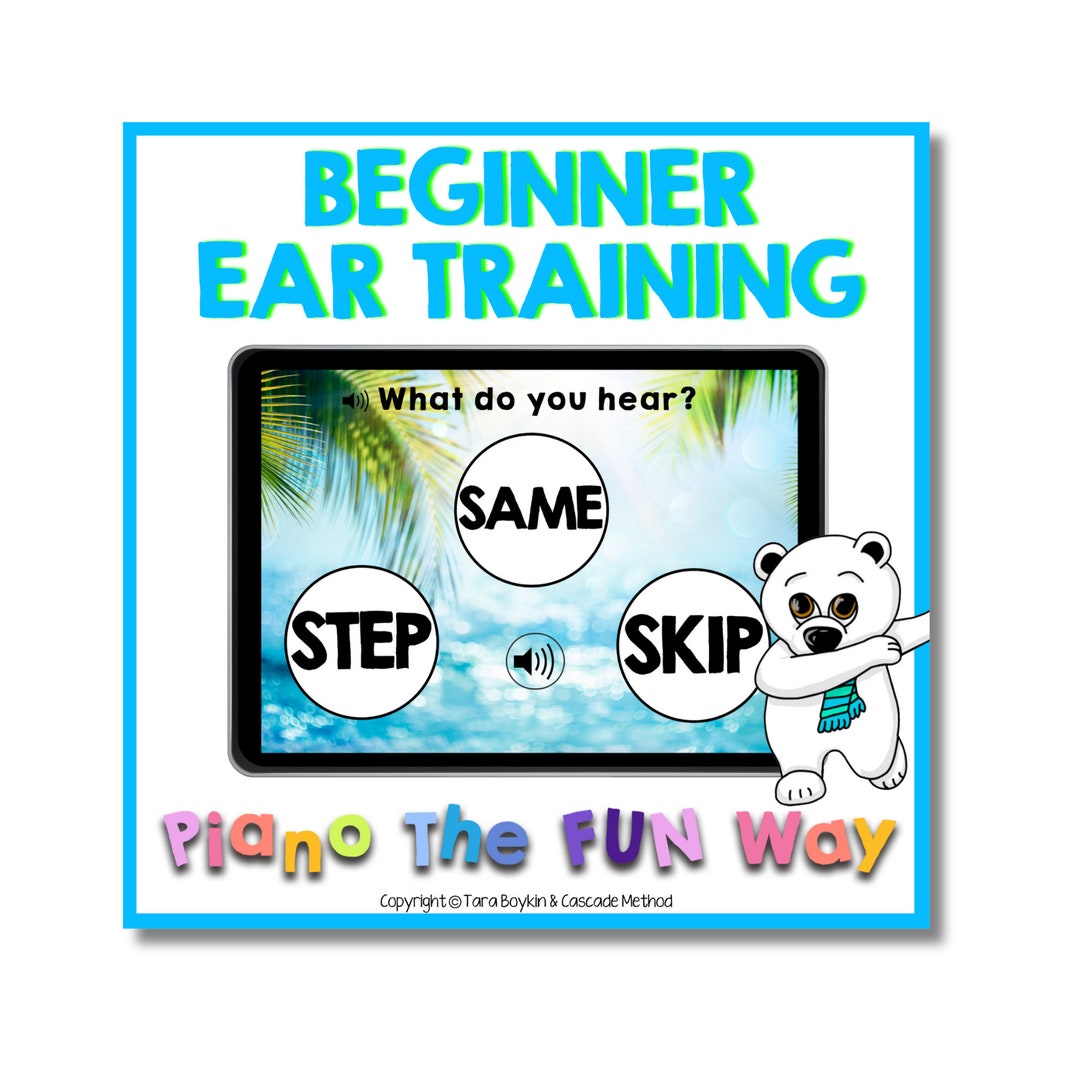Boom Cards: Beginner Ear Training (same-skip-step) Summer - Etsy