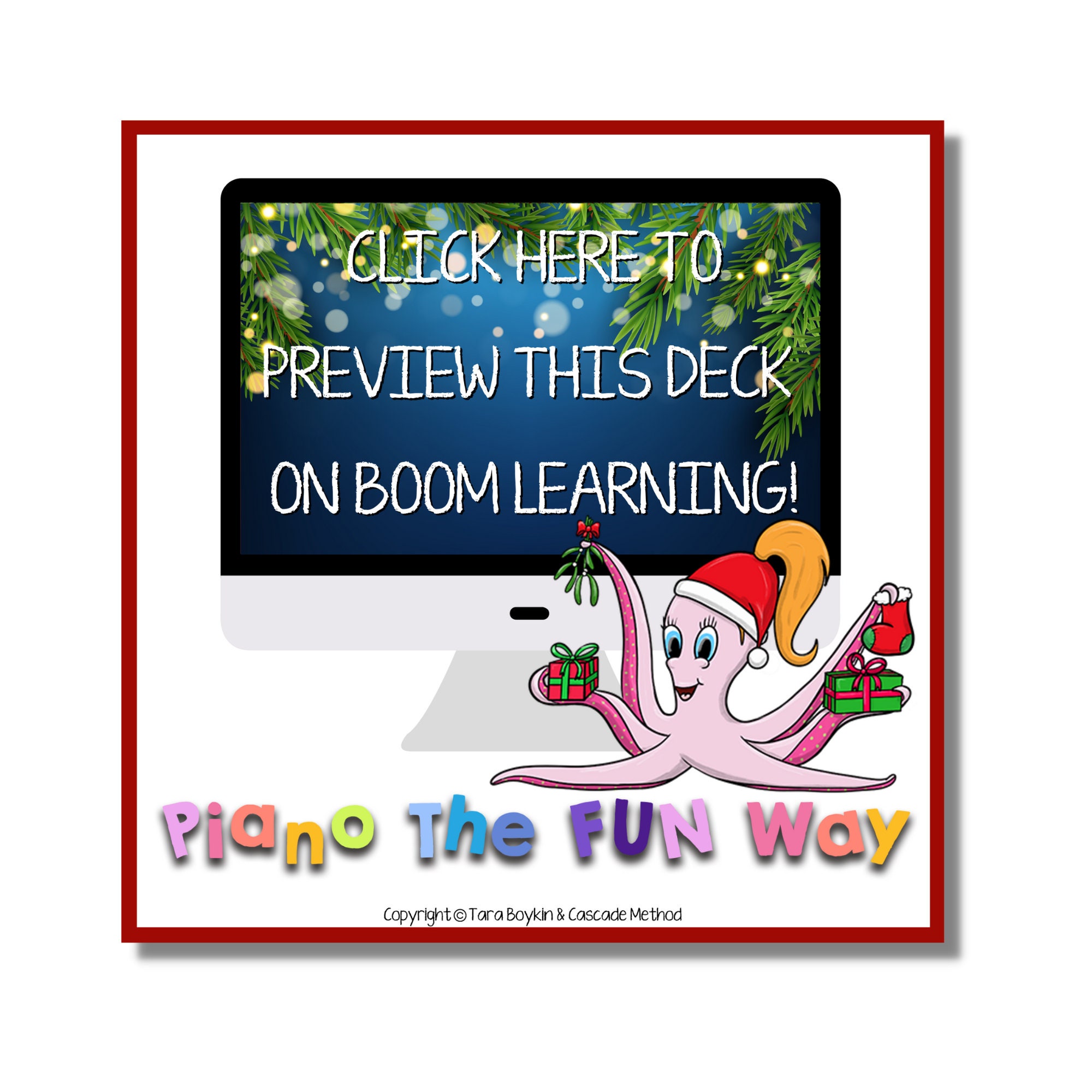 Boom Cards: Piano Keys (holiday Edition) - Etsy