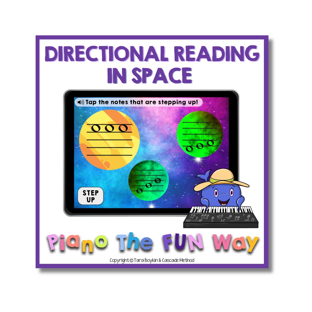 Boom Cards: Directional Reading (space Theme) - Etsy