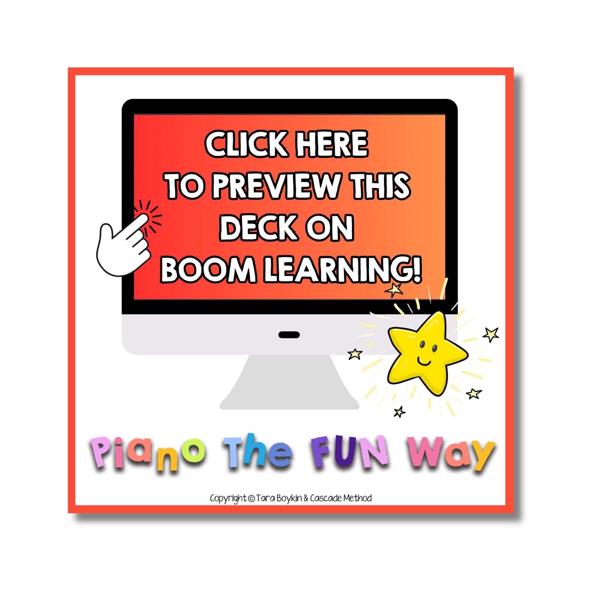 Boom Cards: Landmarks on Keyboard and Staff (for Beginners) - Etsy