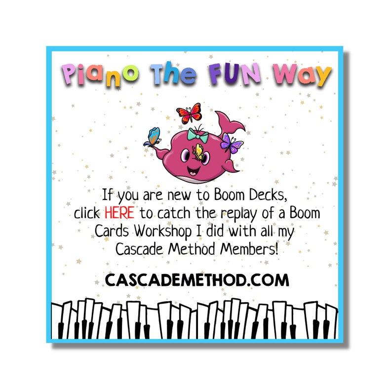 Boom Cards Intervals: Steps and Skips Online Piano Lessons Online ...