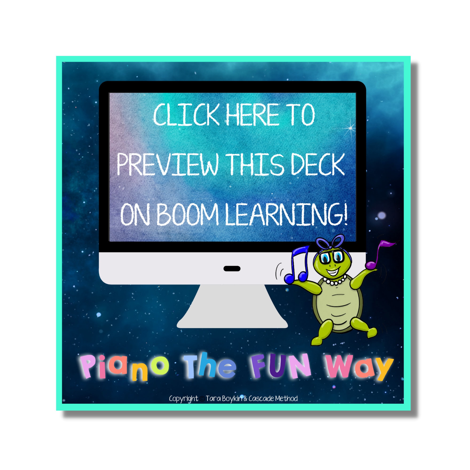 Boom Cards: Space Intervals (sorting Seconds to Fifths) Piano Lessons ...