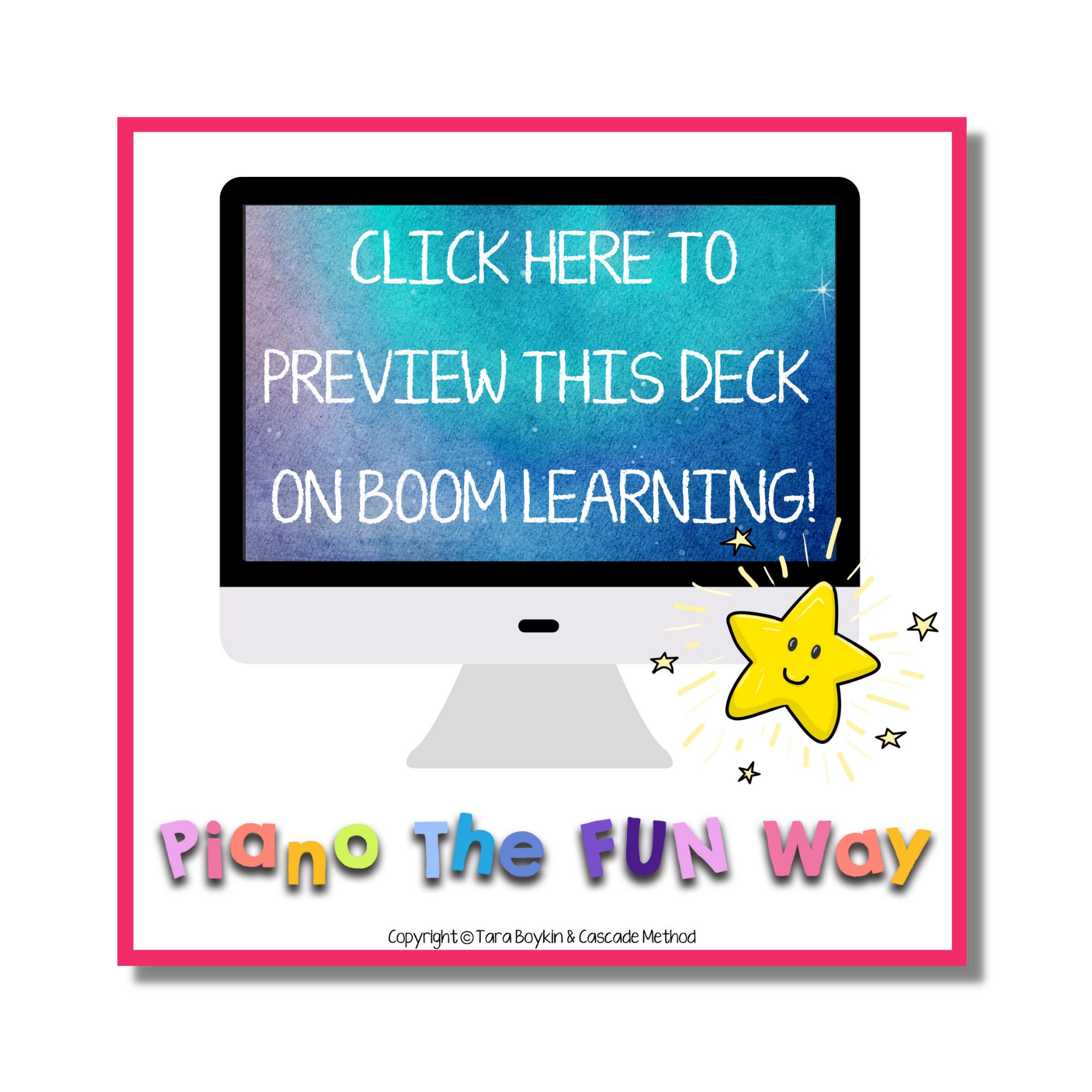 Boom Cards Tarjetas flash para lecciones de piano en línea fomentan el ...