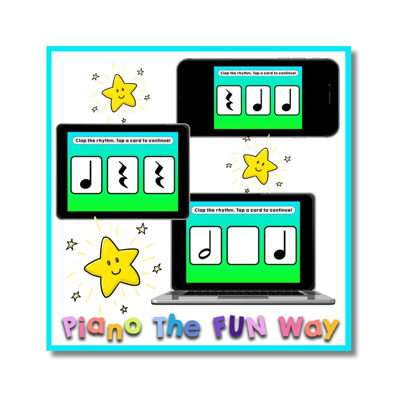 Boom Cards: Clapping 3/4 Rhythm - Time Signature (beginners) - Etsy