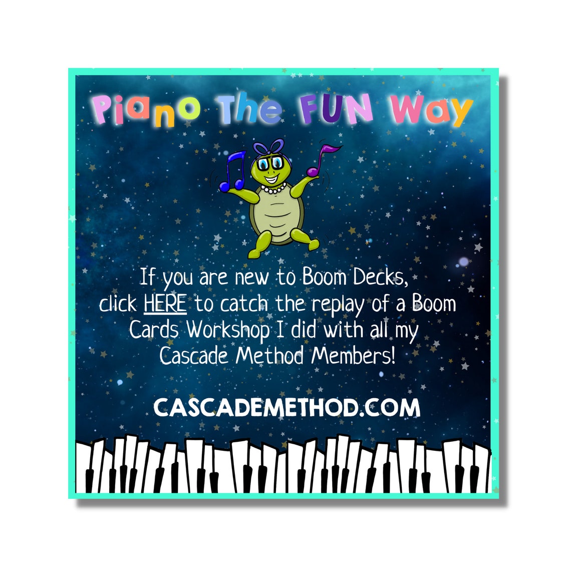 Boom Cards: Space Intervals (sorting Seconds to Fifths) Piano Lessons ...