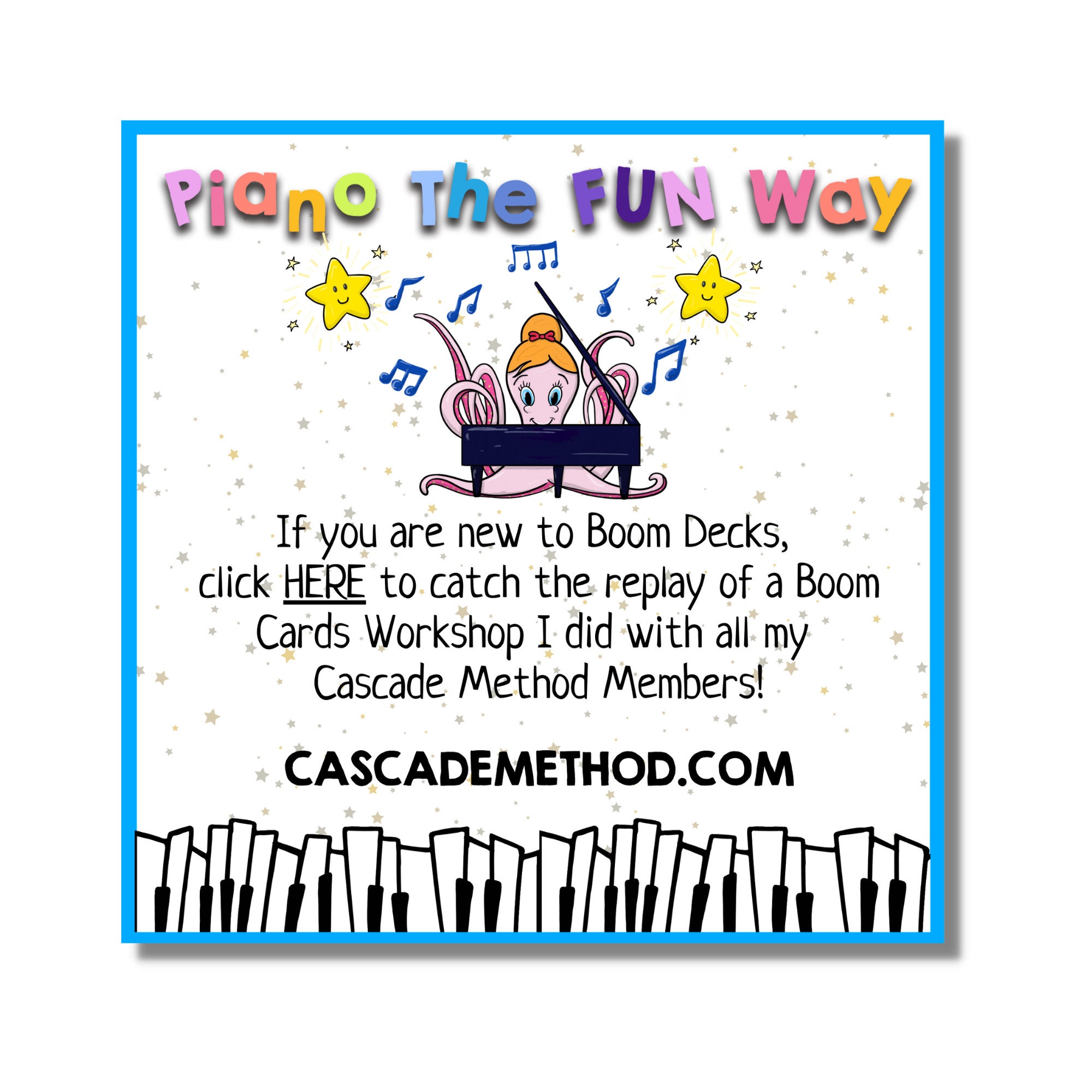 Boom Cards: Grand Staff Level 1 Summer Edition (bass F to Treble G) - Etsy