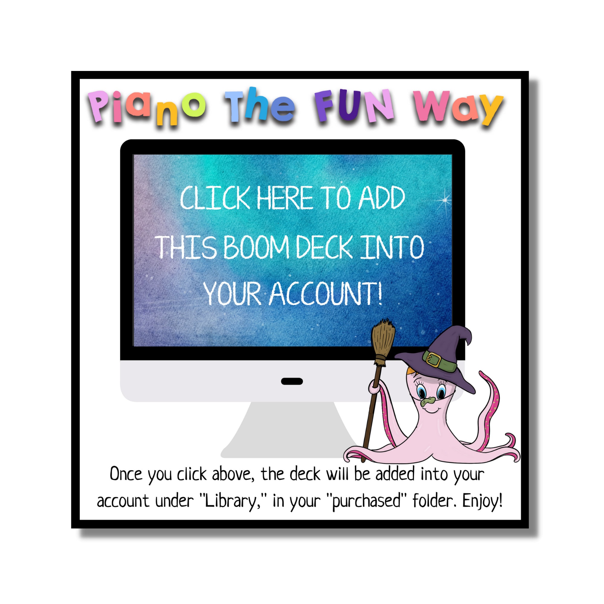 Beginner Piano Keys - Halloween Edition (reinforce White Piano Keys A ...