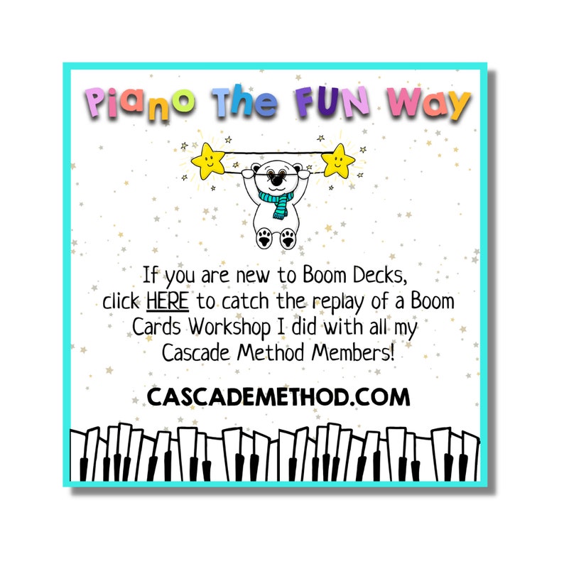 Boom Cards: Whole and Half Steps teaching Piano Students - Etsy